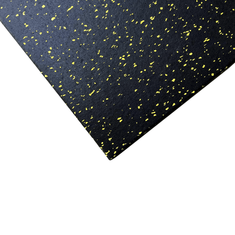 Square Tile High Density Rubber Shock Absorbing Gym Mat - DirectHomeGym